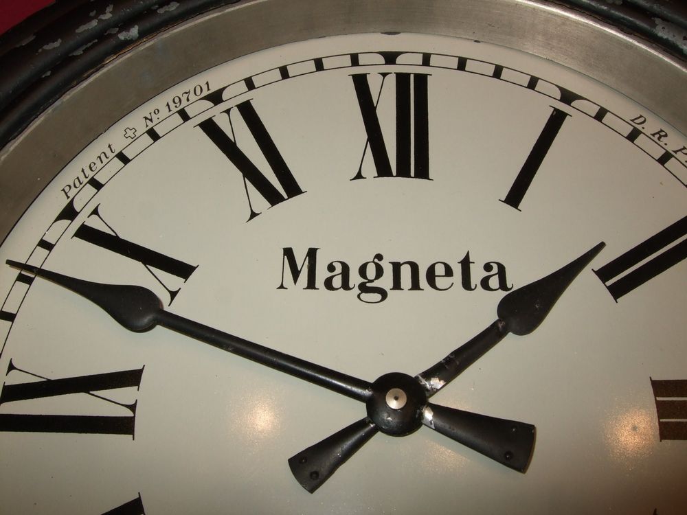 Magneta Nebenuhr, braucht eine Hauptuhr zur Funktion, 24 VDC (Gebraucht ...