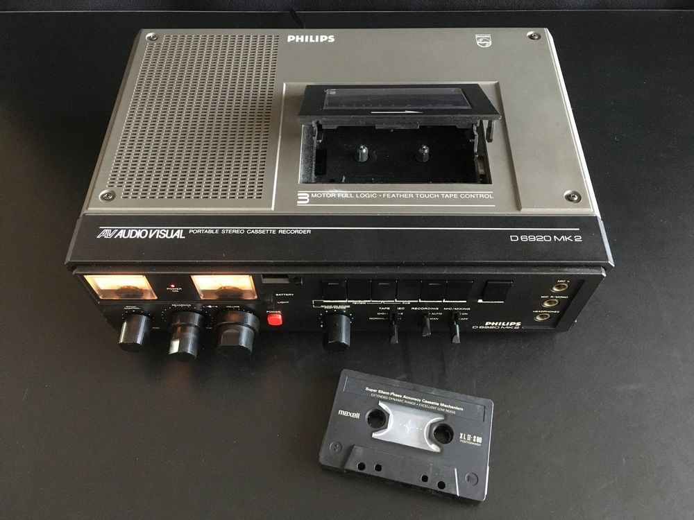 Philips AV Audio Visual Portable Stereo Recorder D6920 MK2 (Gebraucht) in Basel für CHF 90 – mit ...