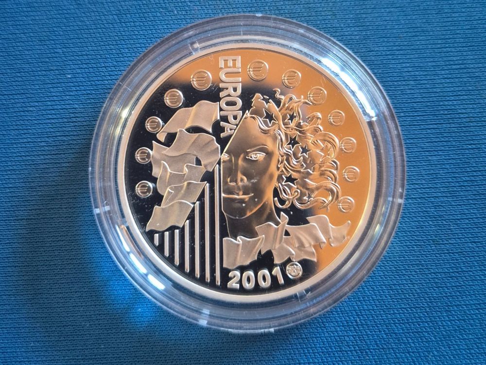 Monnaie de Paris "Dernière Monnaie parité " 2001 (Neuf avec emballage d ...