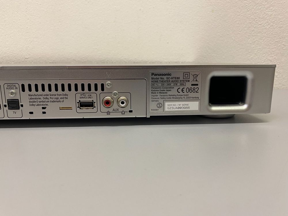 Panasonic SC-HTE80 (Gebraucht) in Hochdorf für CHF 80 – nur Abholung ...
