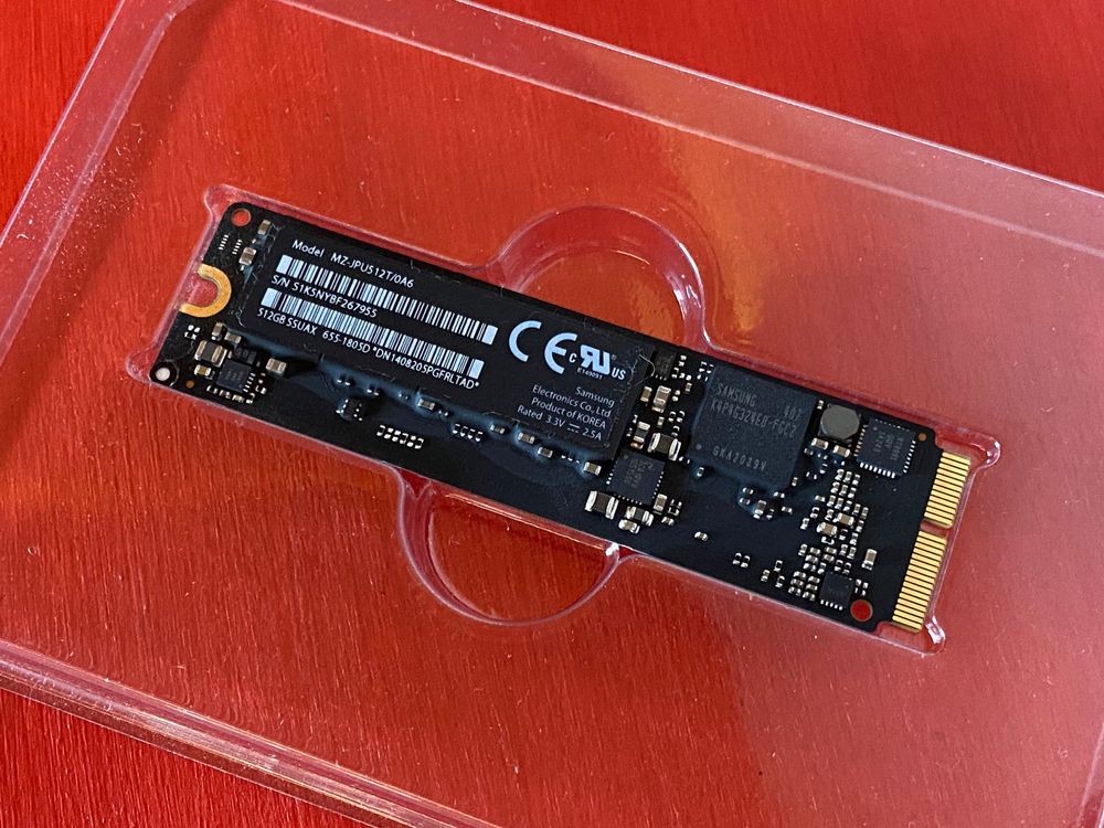 512 Gb original SSD for Apple Macbook Pro - Air - Mac Pro (Gebraucht ...