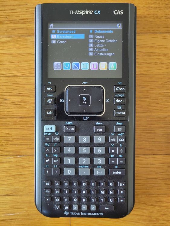TI nspire CX CAS Taschenrechner Grafikrechner (Gebraucht) in Stäfa für ...