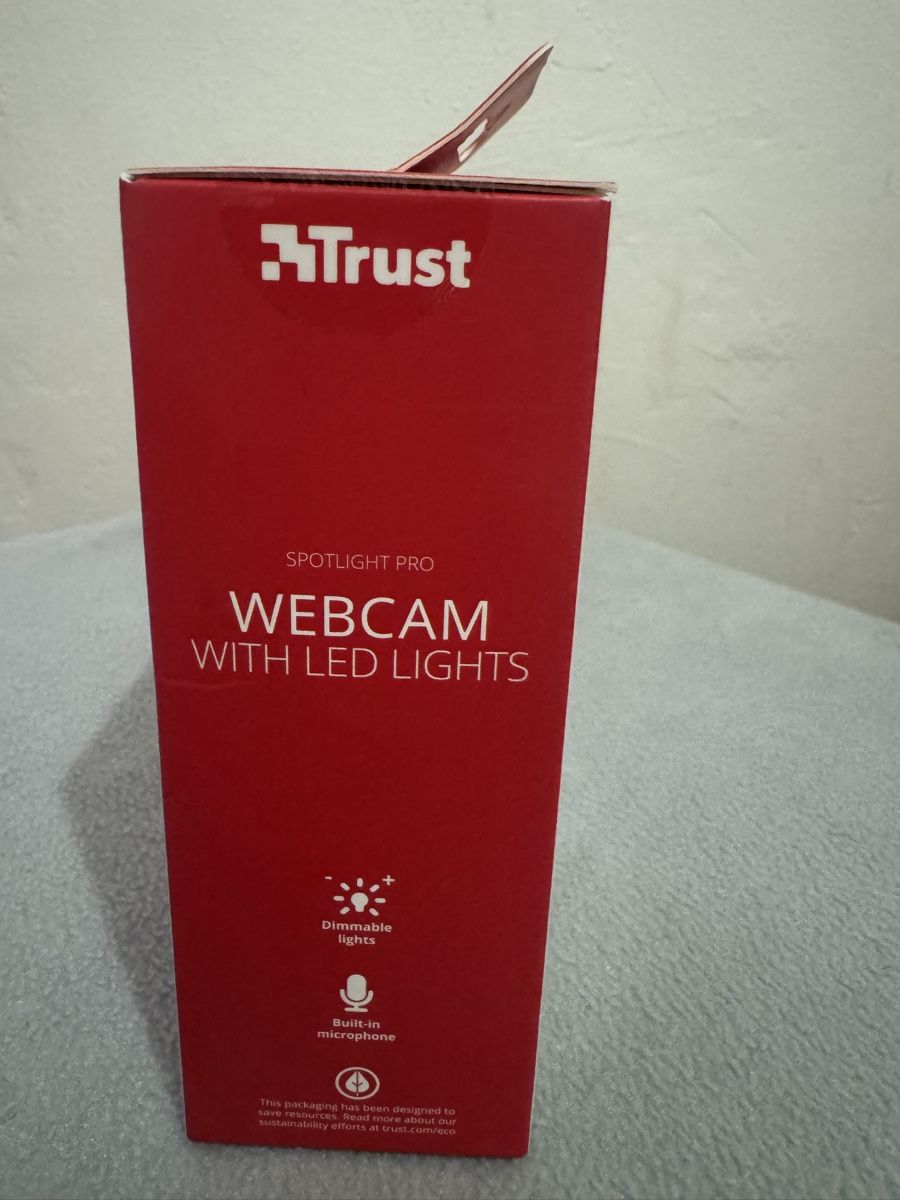 Trust Webcam Spotlight Pro - Ideal fürs Homeoffice! Neu! (Neu und ...
