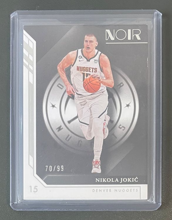 NBA Nikols Jokic 2022-23 Noir Numbered /99 Card | Kaufen auf Ricardo
