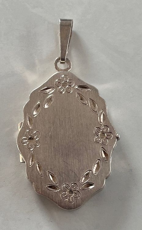 Anhänger/Medaillon für Foto aus Silber 925, alt (Gebraucht) in ...