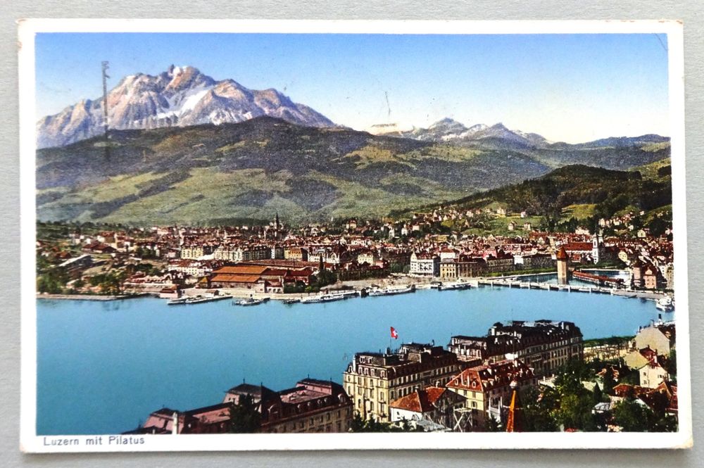 Luzern mit Pilatus (Gebraucht) in Fétigny für CHF 1 – mit Lieferung auf Ricardo kaufen