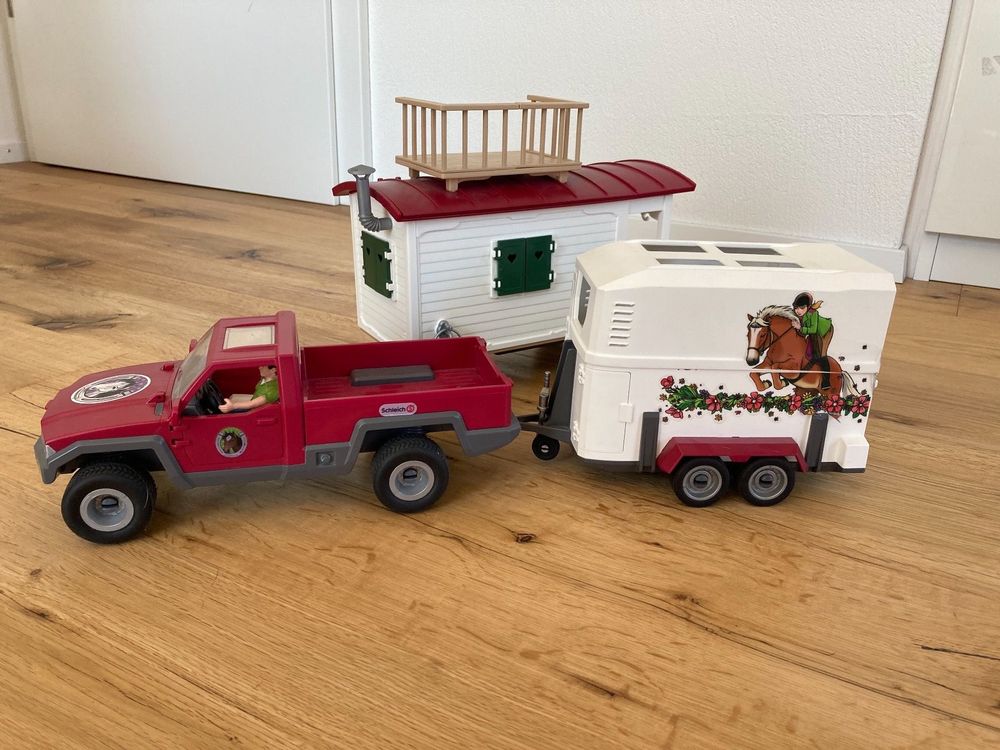 Schleich Pferdeanhänger und Wohnwagen (Gebraucht) in Turbenthal für CHF ...