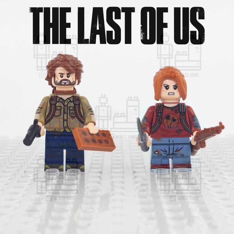 The Last of Us Minifigures - Joel & Ellie mit accessories (Neu und originalverpackt) in ...