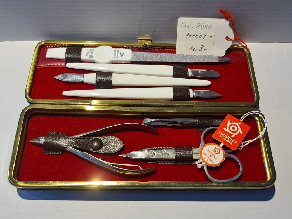 Pfeilring Solingen Manicure Sets 7Tlg. (Neu und originalverpackt) in ...