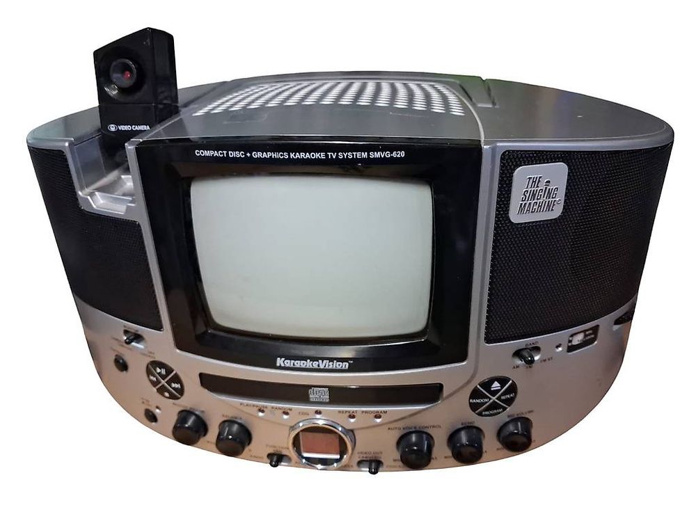 Singing Machine SMVG-620 CD+G Karaoke System mit Camera (Geb | Kaufen ...