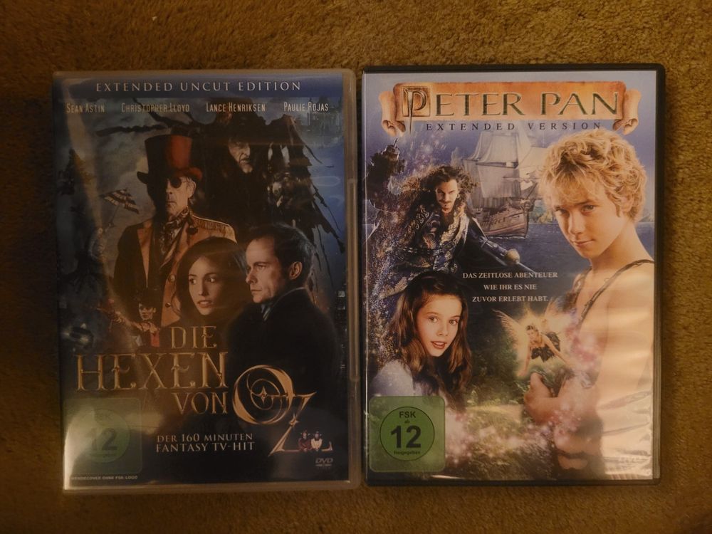DVD: die Hexen....& Peter Pan (Gebraucht) in st.antoni für CHF 5 – mit Lieferung auf Ricardo kaufen