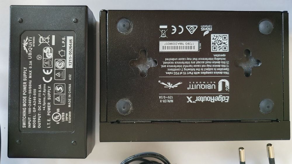 5 port Ubiquiti EdgeRouter X + POE Adapter (Gebraucht) in Wetzikon ZH ...