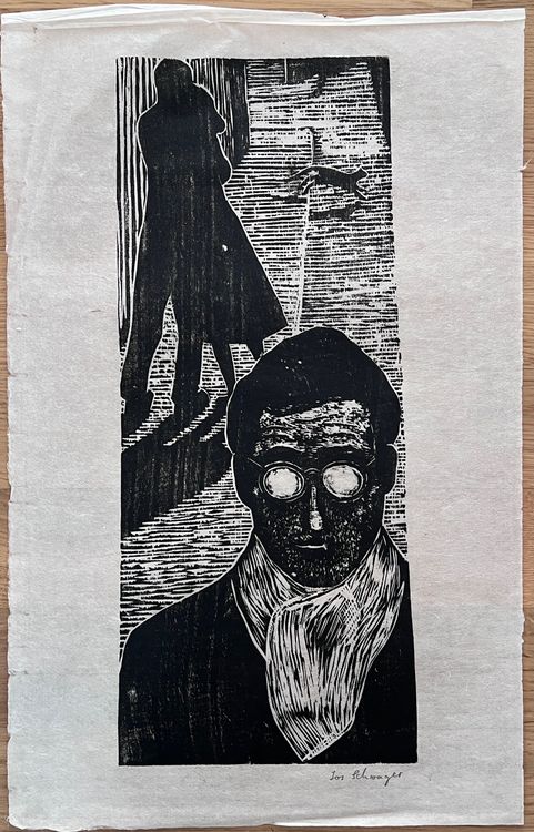 Josef Schwager Holzschnitt handsigniert (Gebraucht) in Root für CHF 10 – mit Lieferung auf ...