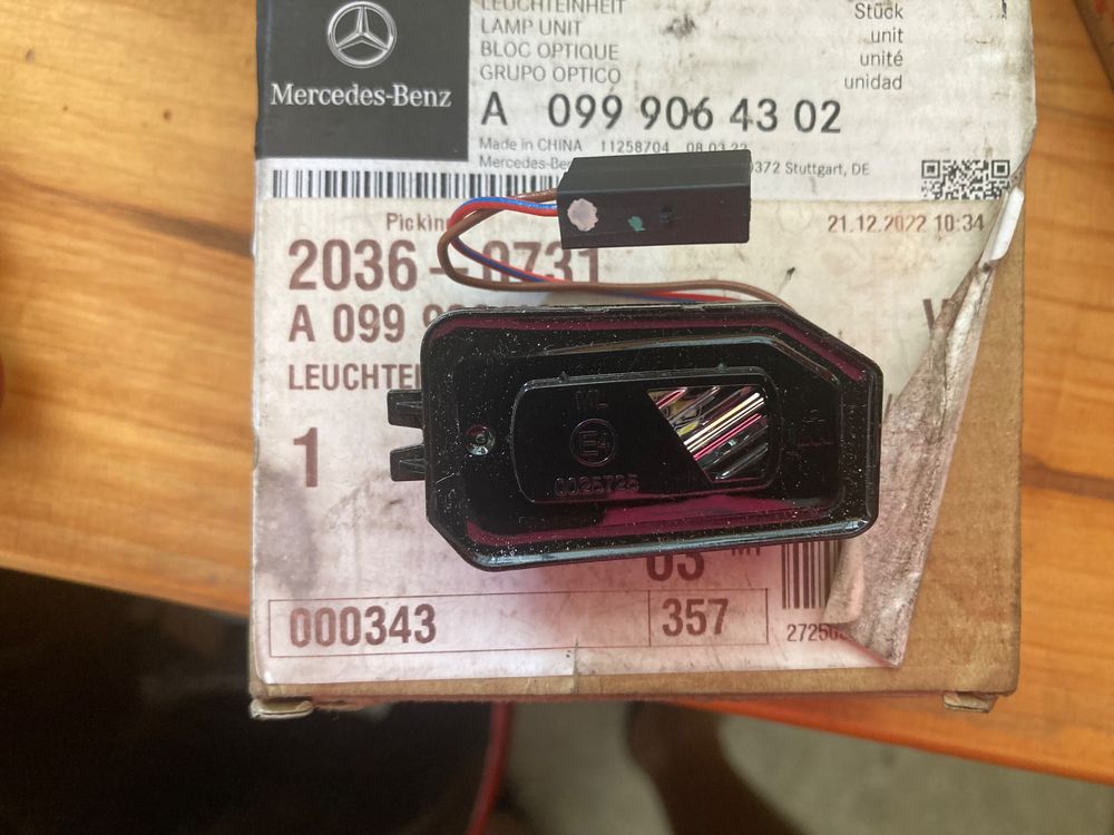 Mercedes 099 906 43 02 (Gebraucht) in Liebistorf für CHF 19 – nur ...