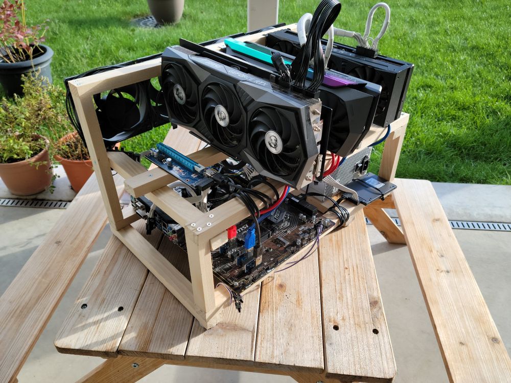 Mining Rig 3x Nvidia RTX 3080 non LHR (Gebraucht) in Hinwil für CHF ...