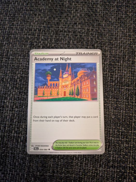 ACADEMY AT NIGHT, SHROUDED FABLE, SFA54, UNC, 2024, ENG, NM (Gebraucht ...