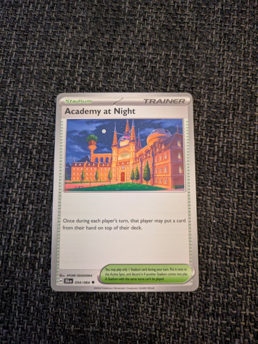 ACADEMY AT NIGHT, SHROUDED FABLE, SFA54, UNC, 2024, ENG, NM (Gebraucht ...