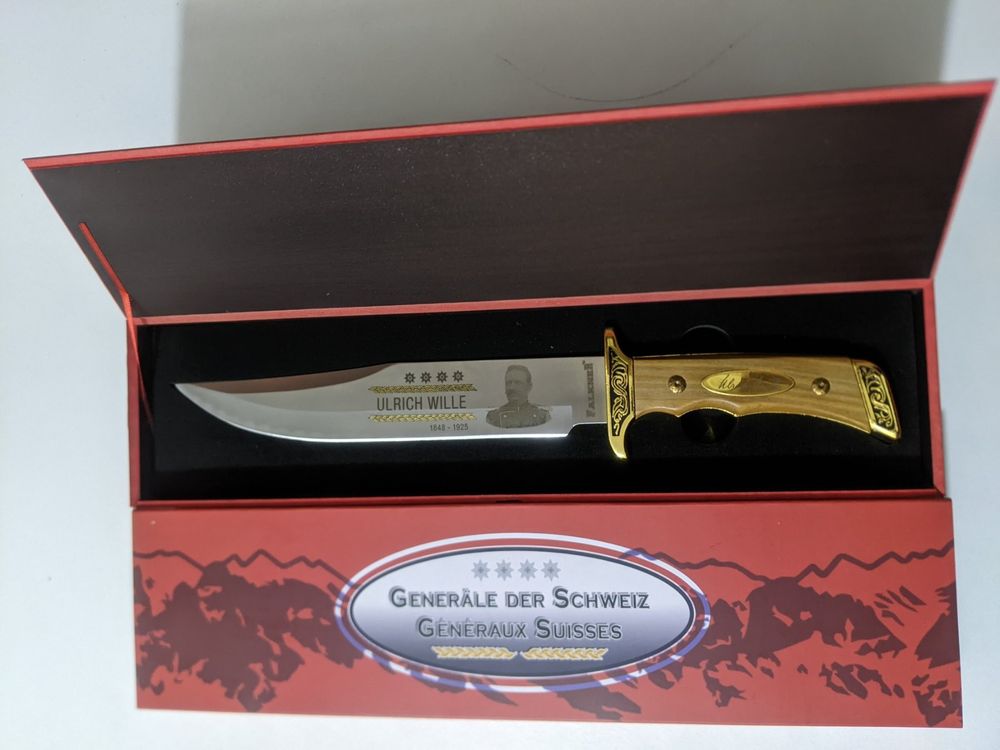 Messer, Sammlermesser, General der Schweiz (Neu (gemäss Beschreibung ...