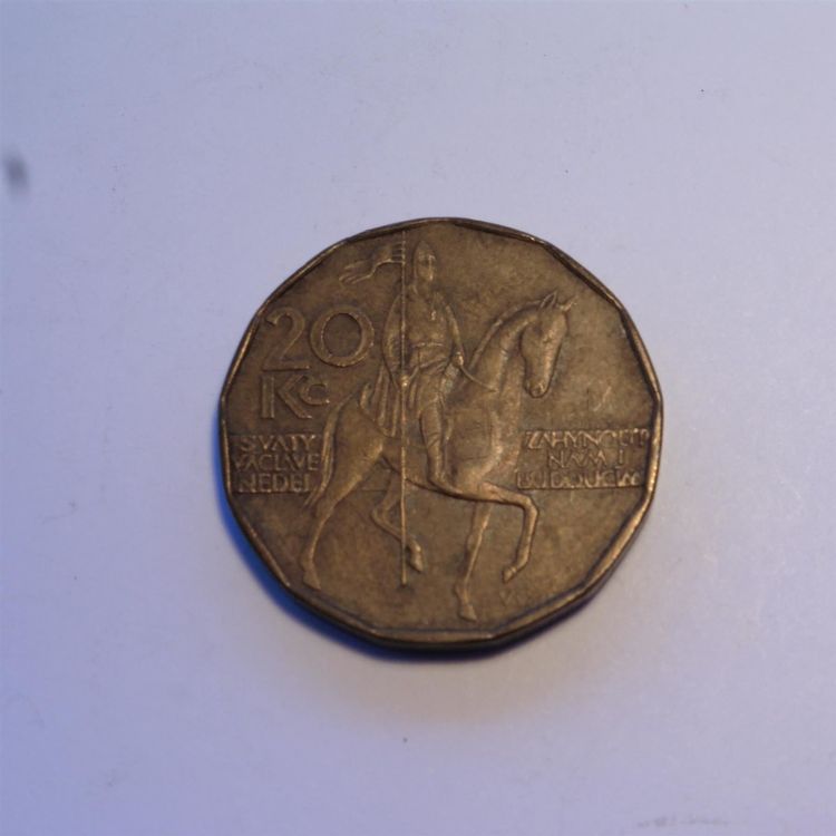 Münze CS 20 Kc 1993 (Gebraucht) in für CHF 0.5 – mit Lieferung auf ...