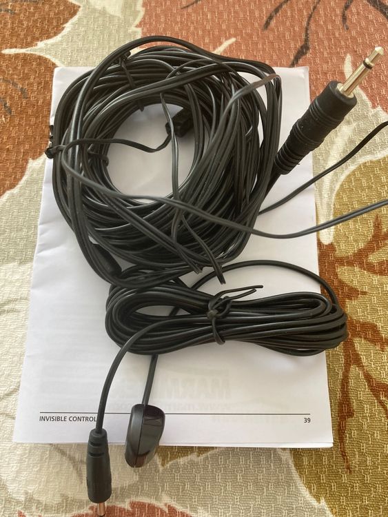 IR-KABEL ZUM VERBINDEN VON VERSTÄRKER ODER PLAYER MIT EINEM (Neu und ...