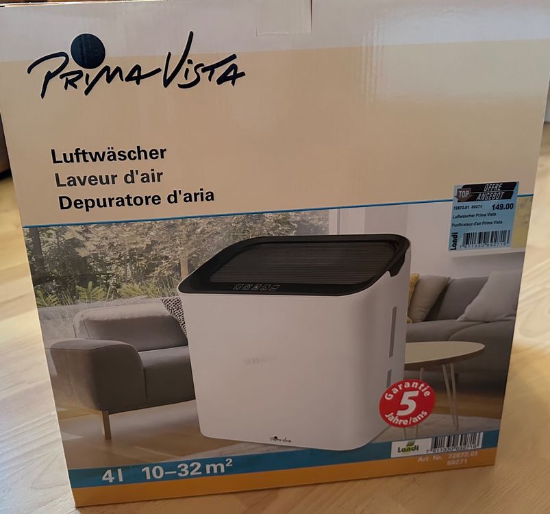 Luftwäscher Prima Vista 2 in 1 Funktion (Neu (gemäss Beschreibung)) in ...