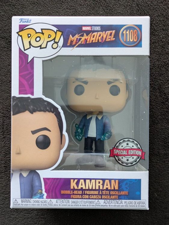 Funko Pop! Ms. Marvel - Kamran #1108 | Kaufen auf Ricardo