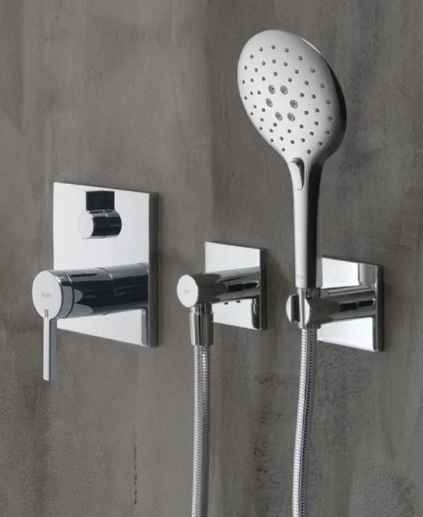 Handbrause KWC Choice-E, wassersparend – verchromt, NEU (Neu und ...