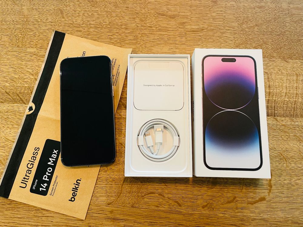 Apple IPhone 14 Pro Max Original verpackt NEU 256 GB +ClearC (Neu und originalverpackt) in ...