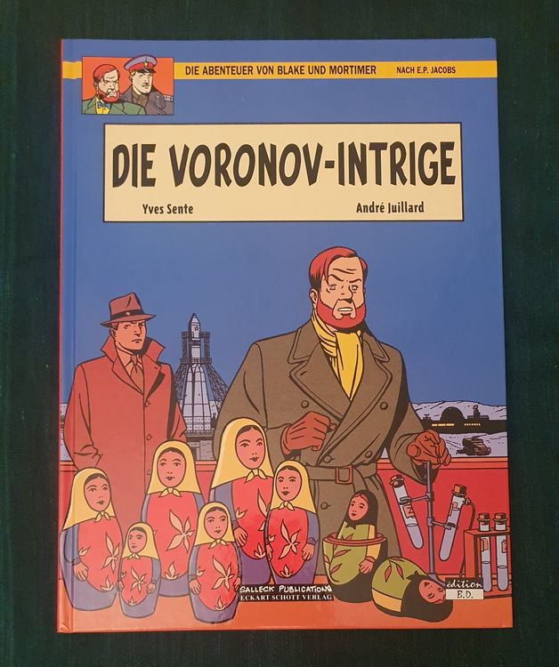 Blake und Mortimer, Band 11, Limitiert auf 30 Ex., mit Druck (Neu ...