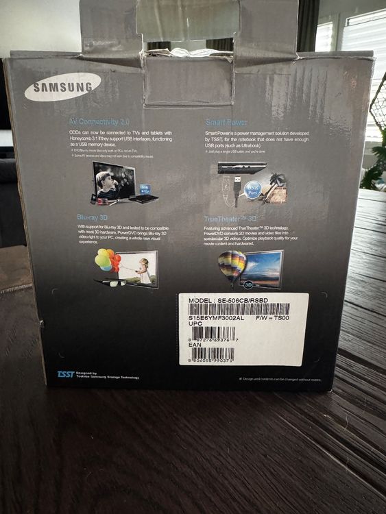 Samsung SE-506 Portable Blu-ray Writer. (Gebraucht) in Gelfingen für ...