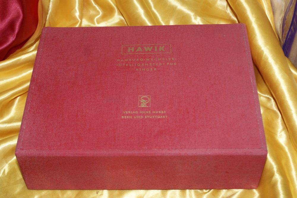 (61) HAWIK Intelligentztest für Kinder 1966 !!! SET!!! (Gebraucht) in ...