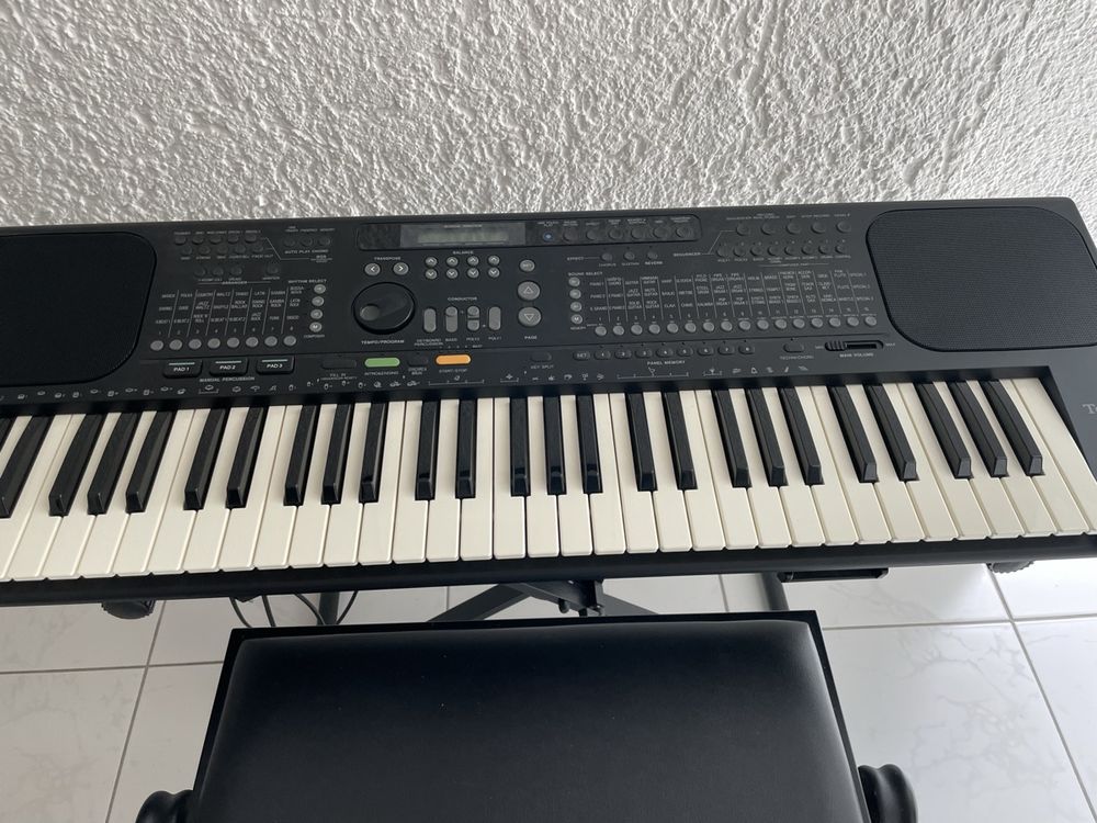 Technics KN800 Keyboard incl. stand and cover (Gebraucht) in für CHF ...