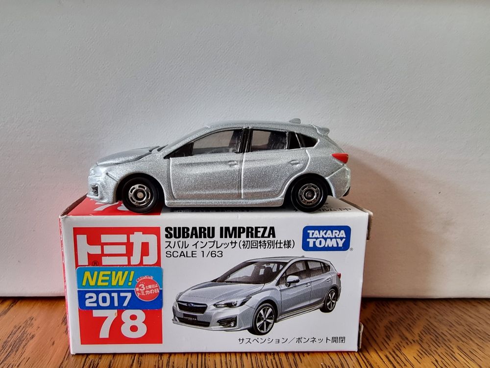 Tomica #78 SUBARU IMPREZA (échelle ~ Hot wheels, majorette) | Kaufen ...
