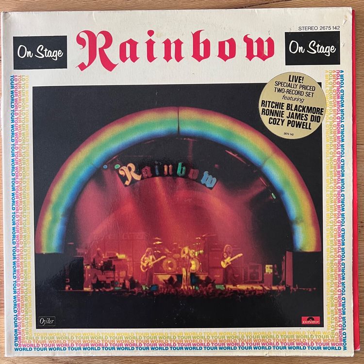 Rainbow - On Stage / 2 LPs - 1. D-Press. 1977 | Kaufen auf Ricardo
