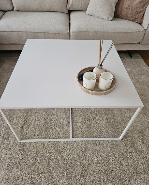 Couchtisch Weiss Quadratisch