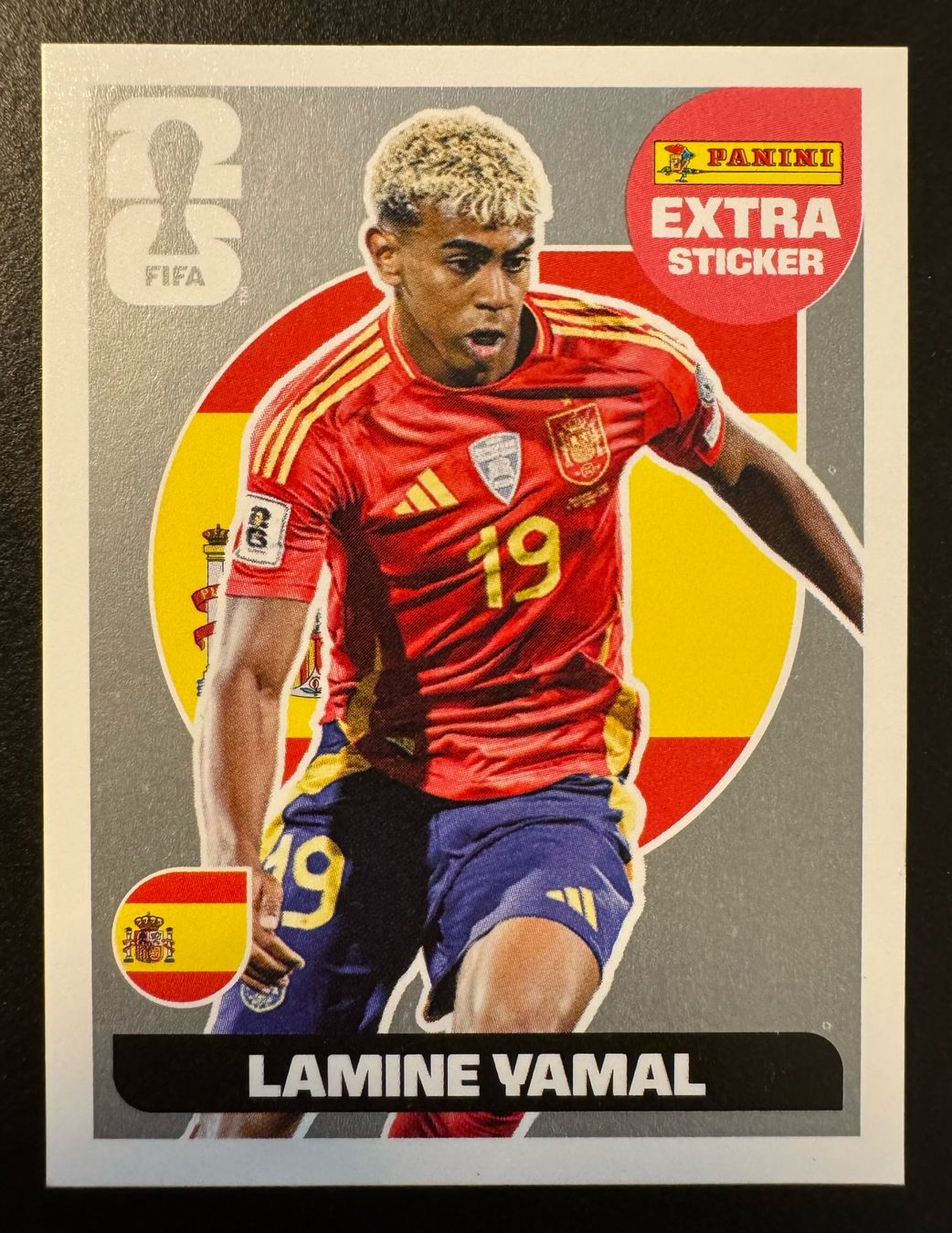 Panini WM 2026 - Extra Sticker - Lamine Yamal - SILBER (Neu (gemäss ...