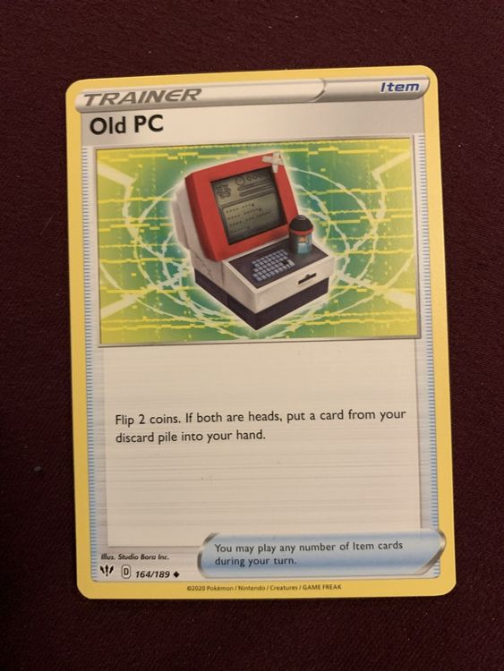 Alter PC Pokémon Trainer-Karte english (Gebraucht) in Endingen für CHF ...