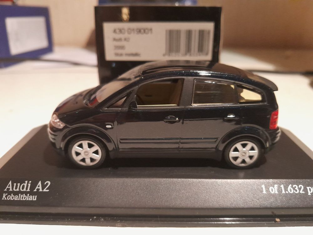Audi A2 2000 1:43 Minichamps N° 430 019001 (Neu und originalverpackt) in Nürensdorf für CHF 5.5 ...