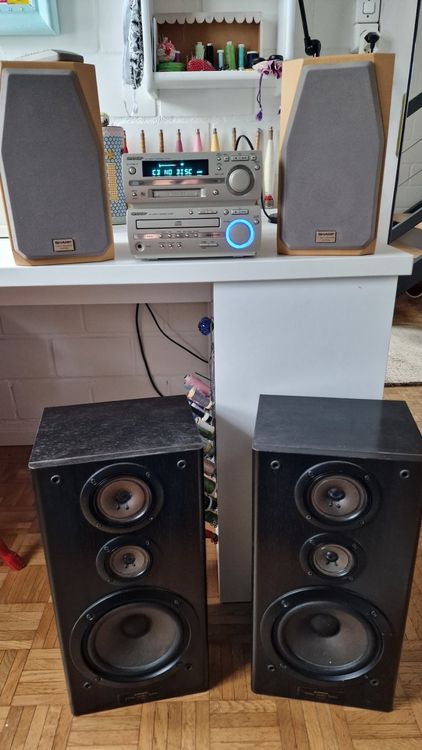 Kompakt-MD-Komponenten-System Sharp MD-MX30H CD-Player (Gebraucht) in Flawil für CHF 109 – nur ...