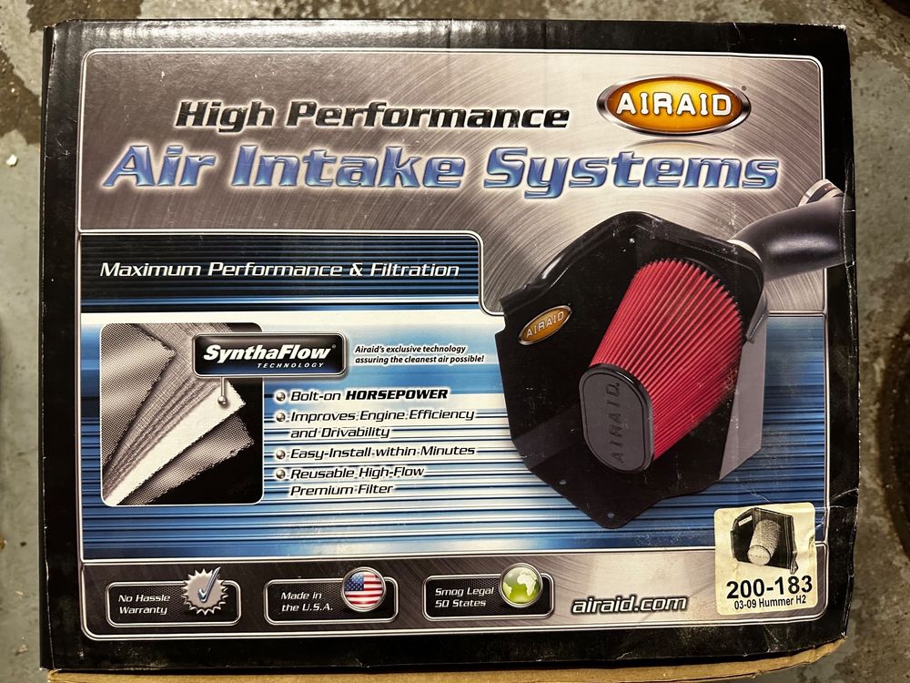 Airaid Air Intake System Hummer H2 (Neu und originalverpackt) in ...