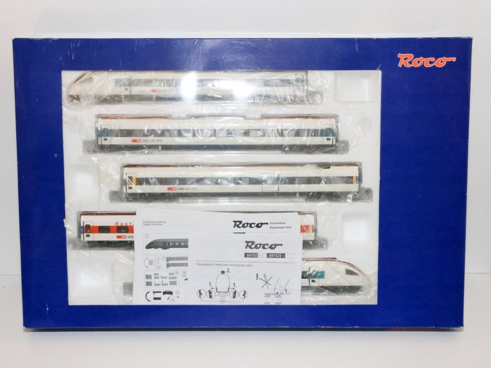 SBB ICN RABe 500 040 Grundset Roco 63150 - lesen! (Neu (gemäss ...