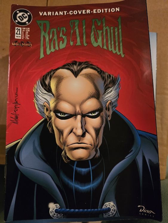 Batman Ras Al Ghul Comic - Variant Cover Edition DC 21 (Gebraucht) in ...