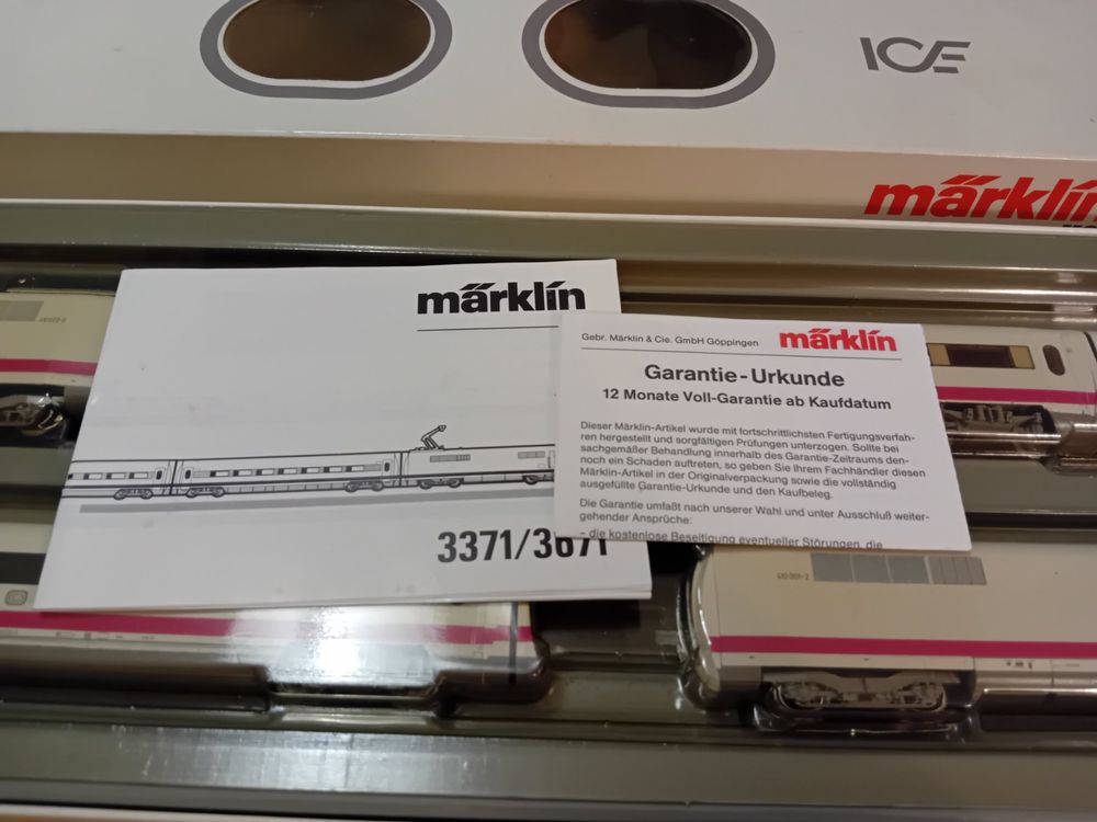 Märklin 3371 Set E-Lok ICE DB H0 | Kaufen auf Ricardo