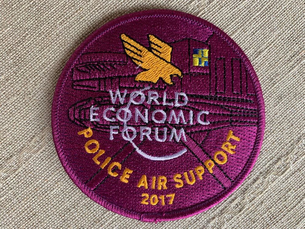 Abzeichen Police Air Support WEF 2017 (Gebraucht) in Volketswil für CHF ...