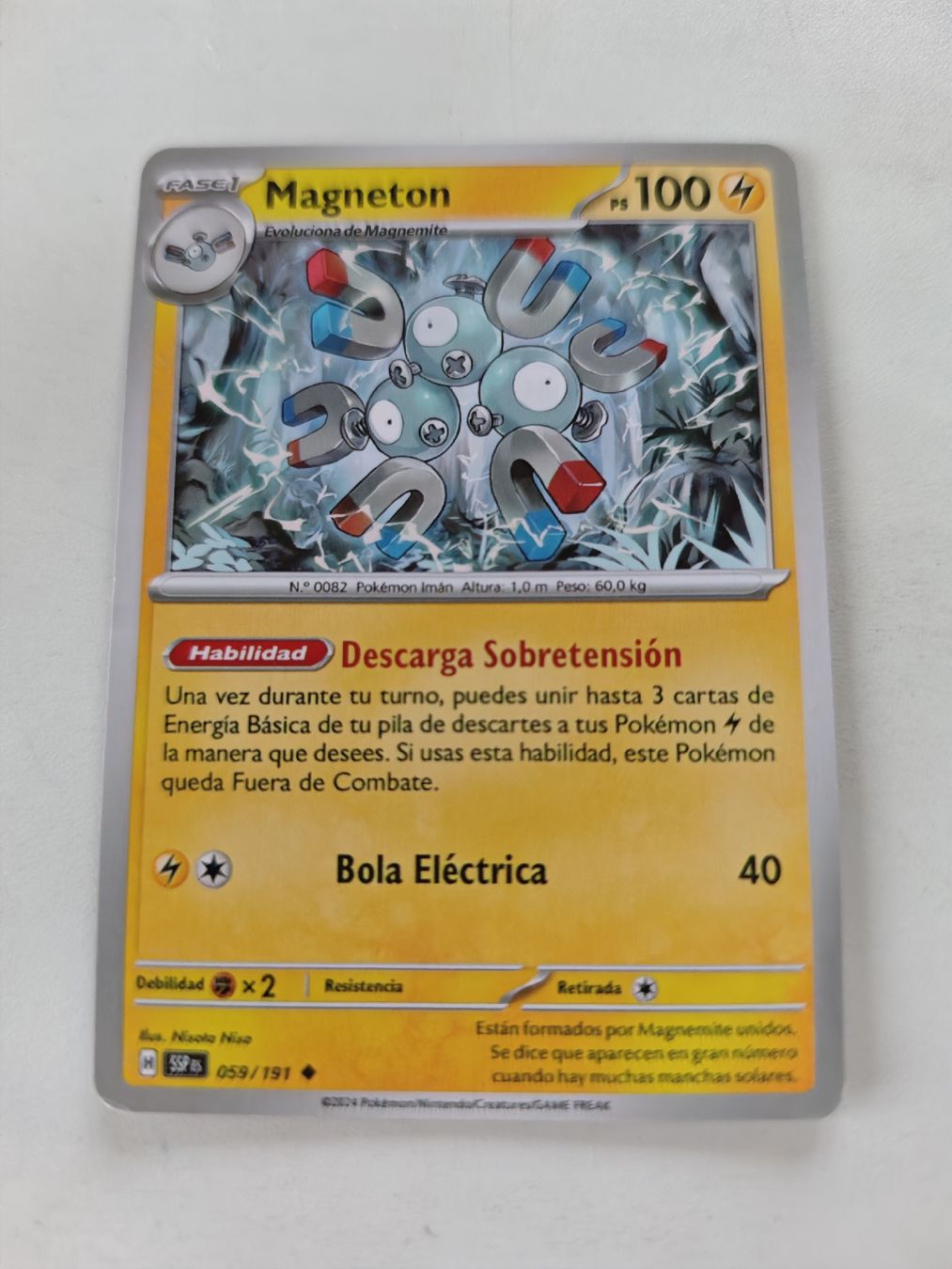 Magneton Pokemon Karte - Top Zustand - Jetzt sichern! (Gebraucht) in ...