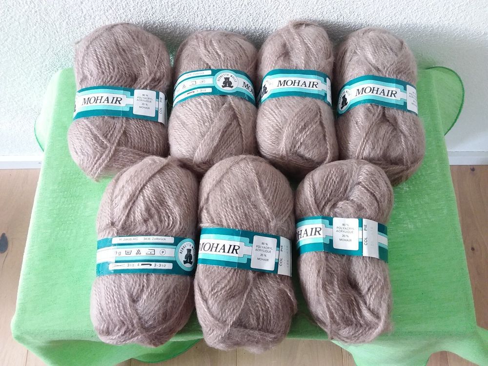 Mohair Wolle, Bernetta Wolle (50g) (Gebraucht) in Immensee für CHF 15 ...