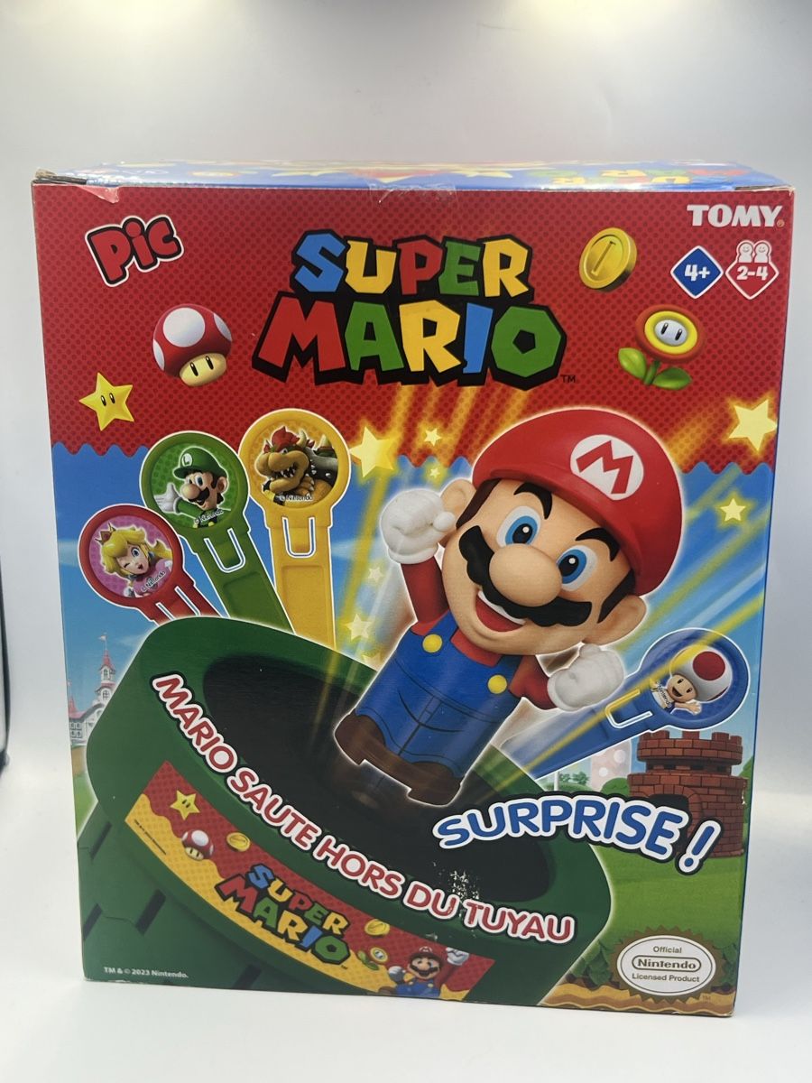 Super Mario Pop Up Spiel von Tomy - Super Zustand! (Neu und ...