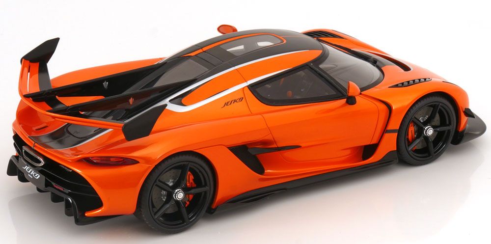 KOENIGSEGG JESKO ATTACK ORANGE 1:18 GT-SPIRIT (Neu und originalverpackt ...