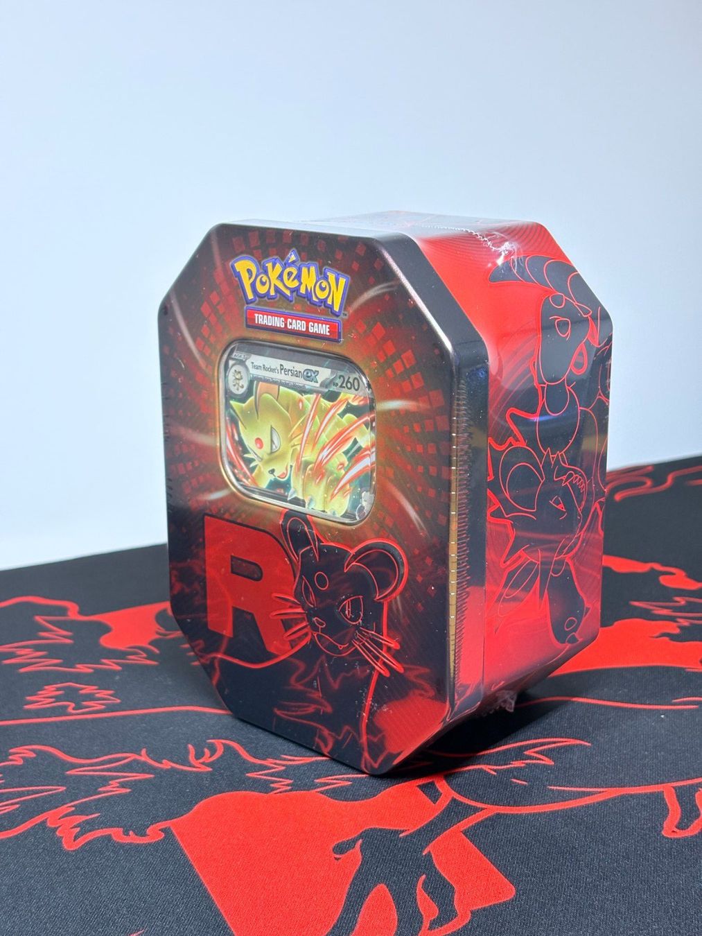 Pokémon Team Rocket Tins: Team Rocket's Persian ex Tin (Neu und ...
