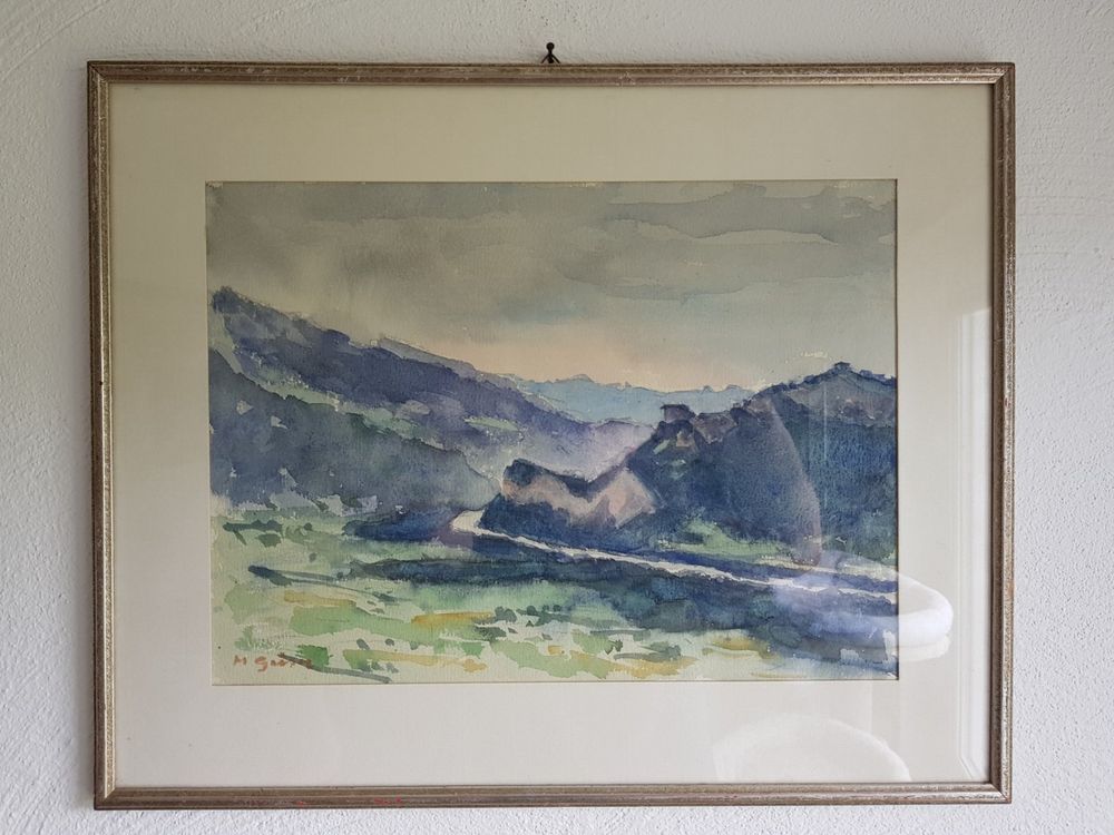 Max Rudolf Geiser (1903-1976) Langenthal - Meilen signé (Gebraucht) in Tramelan für CHF 99 – mit ...